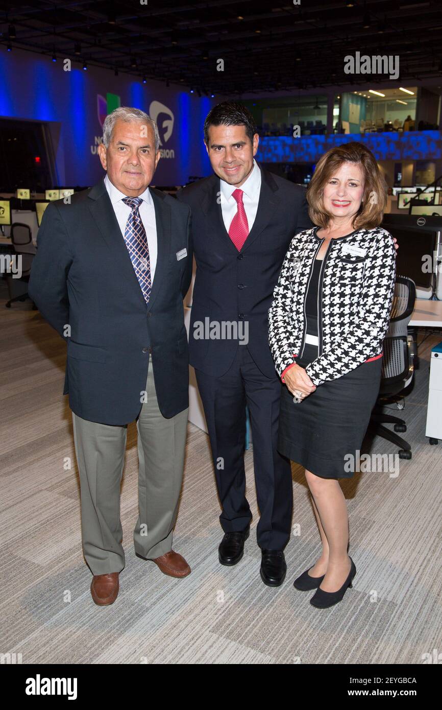 Dr. Cesar Conde, Cesar Conde and Dr. Bibi Conde attends Fusion ...