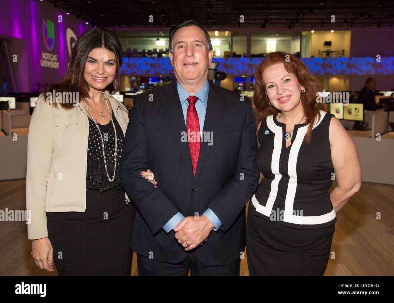 Marjorie Carollo, Joe Carollo and Vice-Mayor Bettina Rodriguez Aguilera ...