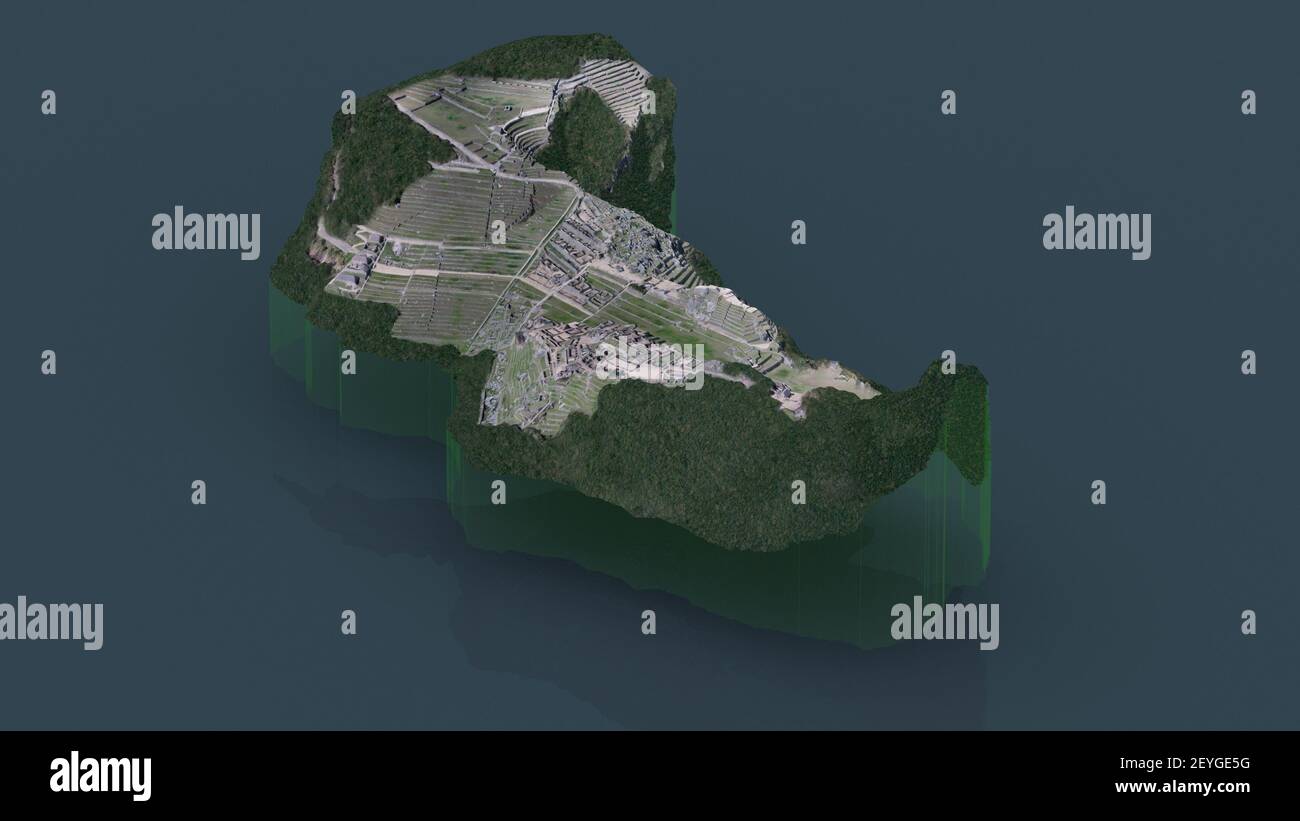 Machu Picchu Ancient Render Machu Picchu — Open Corners