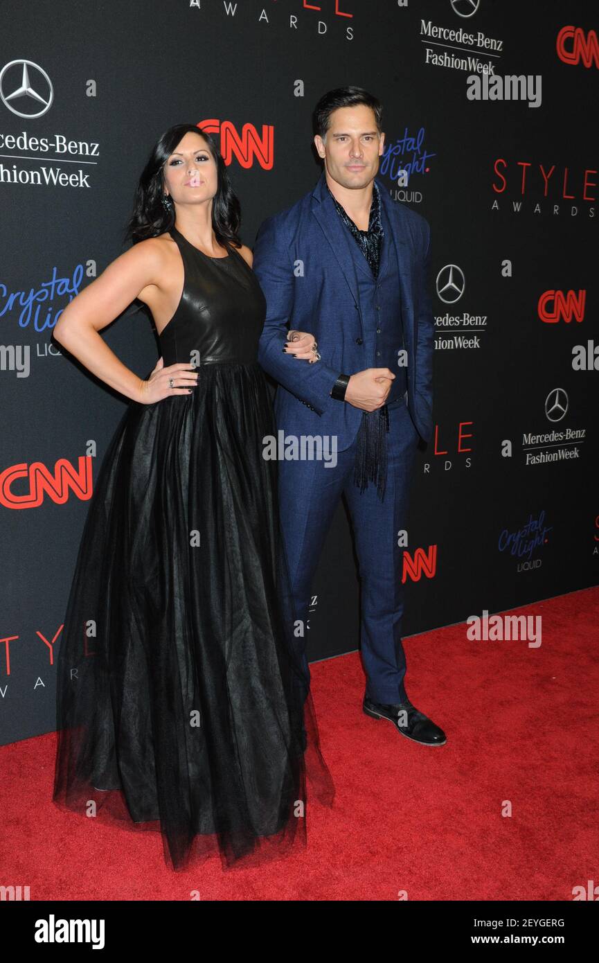 Joe Manganiello, Bridget Peters attends the 2013 Style Awards and Kick ...