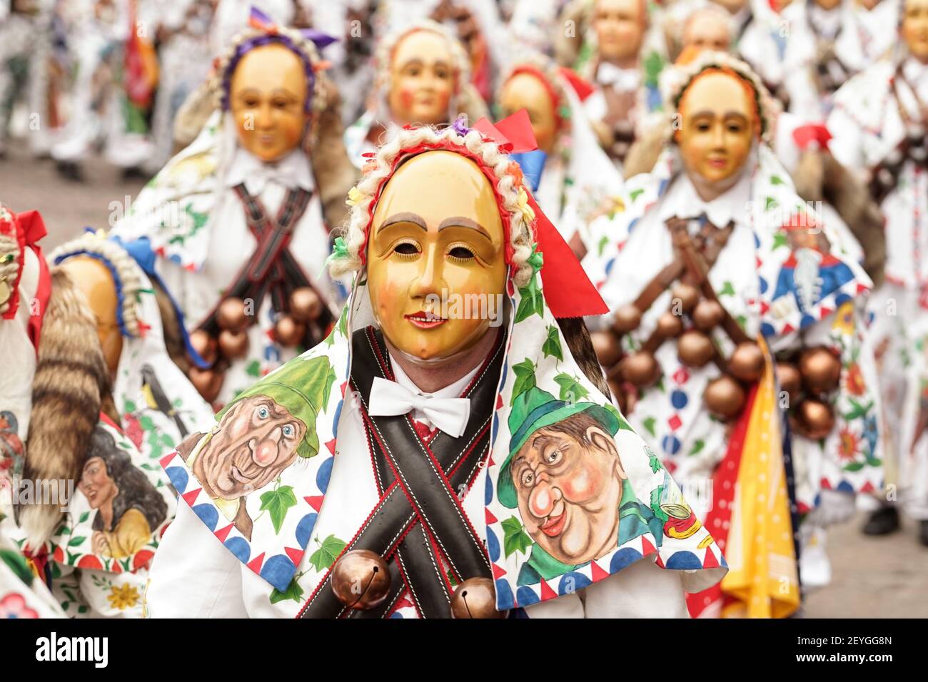 Narrensprung in Rottweil Stock Photo - Alamy