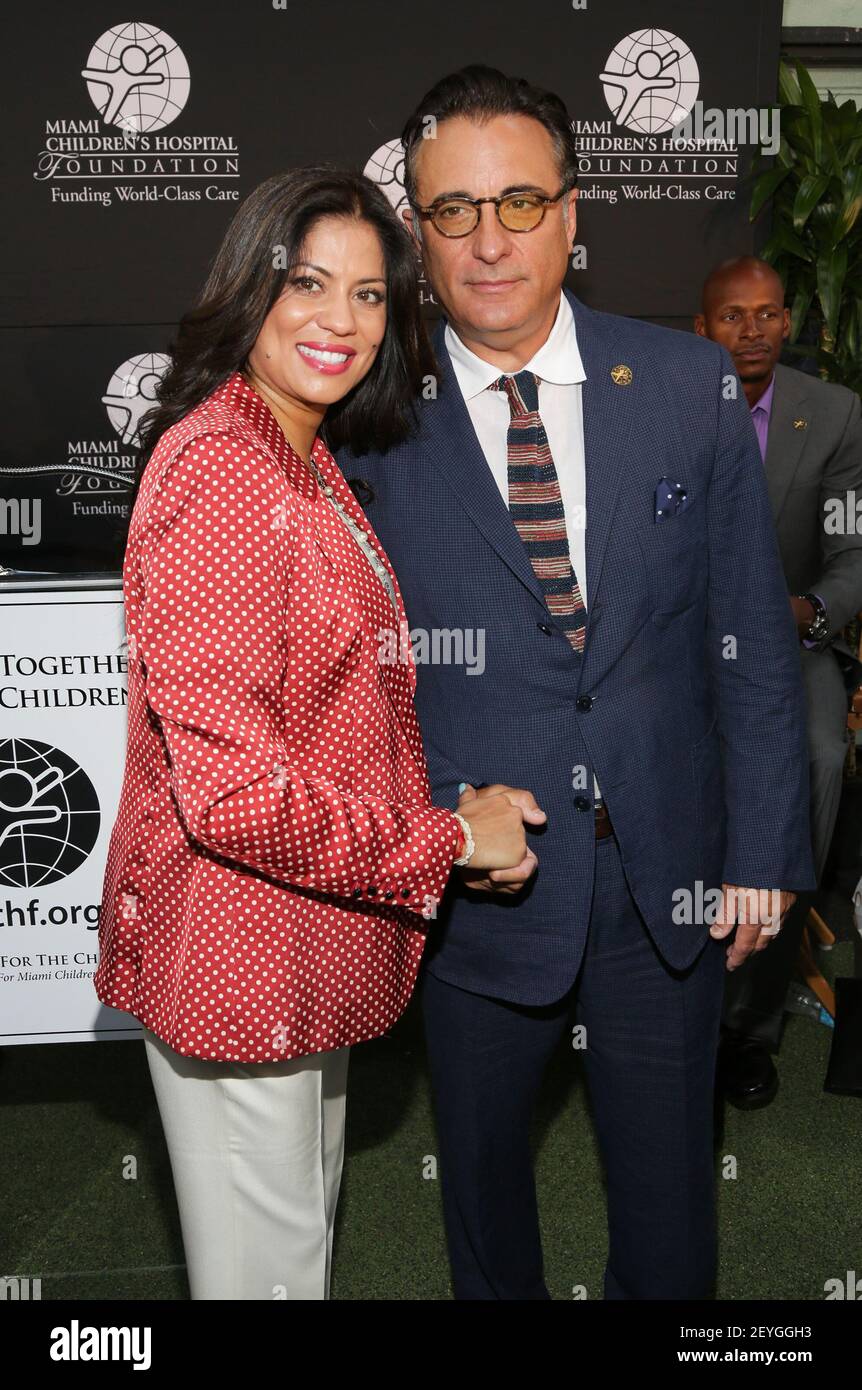 Lucy Morillo-Agnetti and Andy Garcia attend fundraising event to ...
