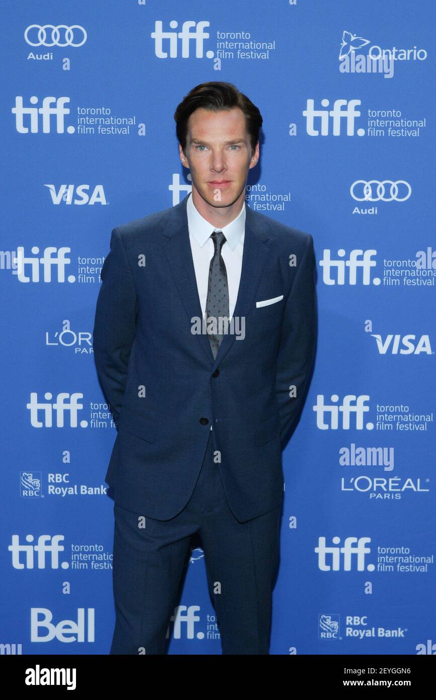 05 SEPTEMBER 2013 - Toronto, Ontario - Actor Benedict Cumberbatch ...