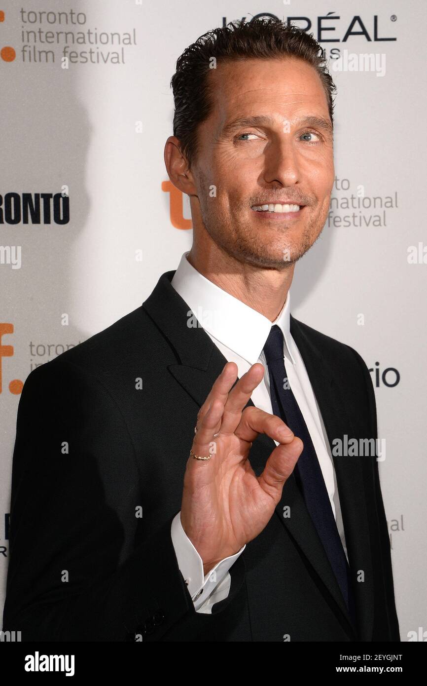 Actor Matthew McConaughey attends the 'Dallas Buyers Club" premiere at ...