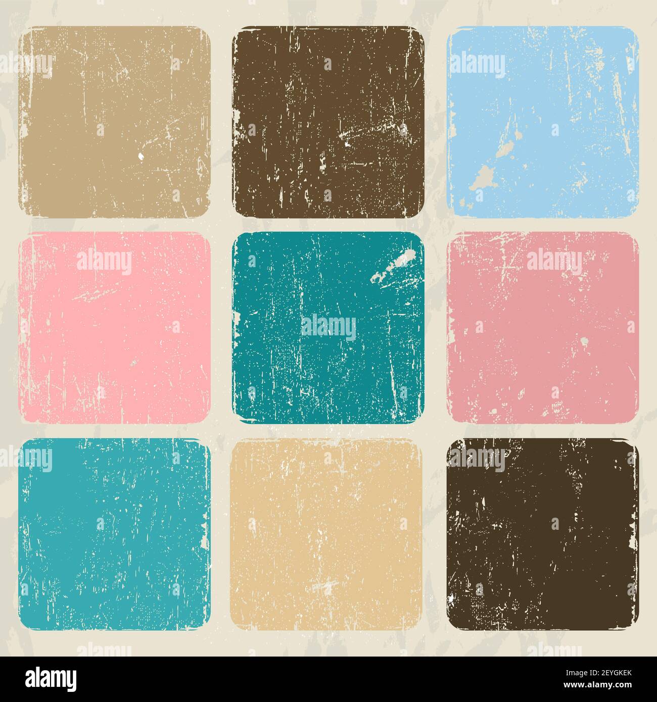 Vintage vector shapes hi-res stock photography and images - Alamy