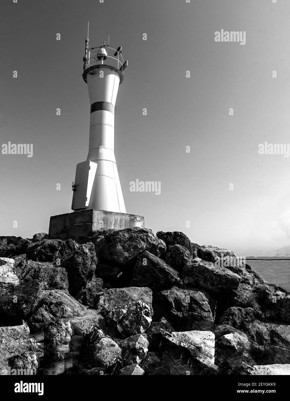 Whiteford sands Black and White Stock Photos & Images - Alamy