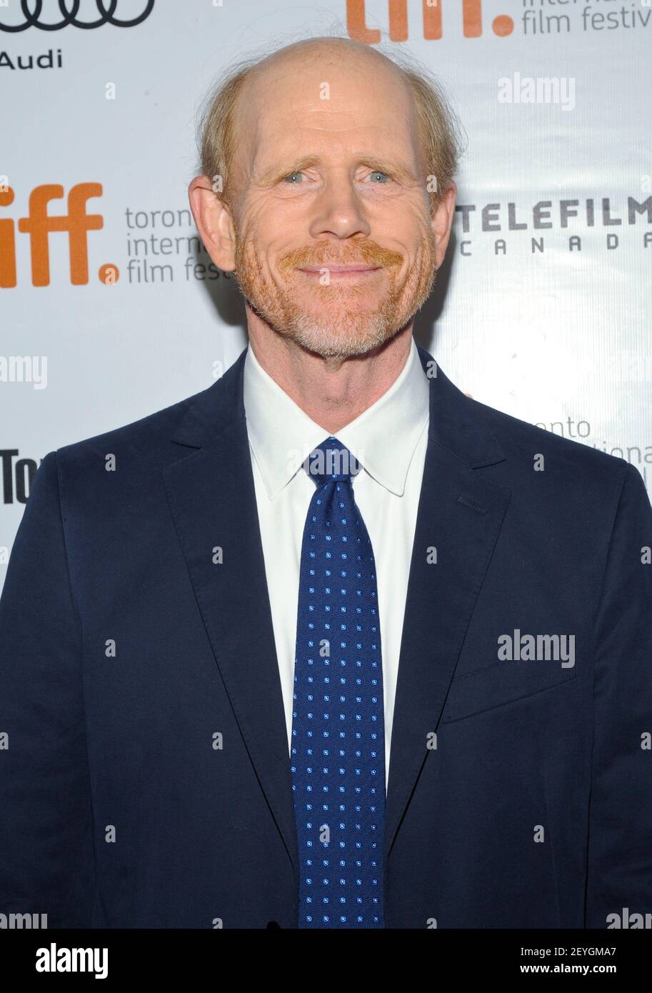 08 September 2013 - Toronto, Ontario, Canada - Ron Howard. "Rush ...