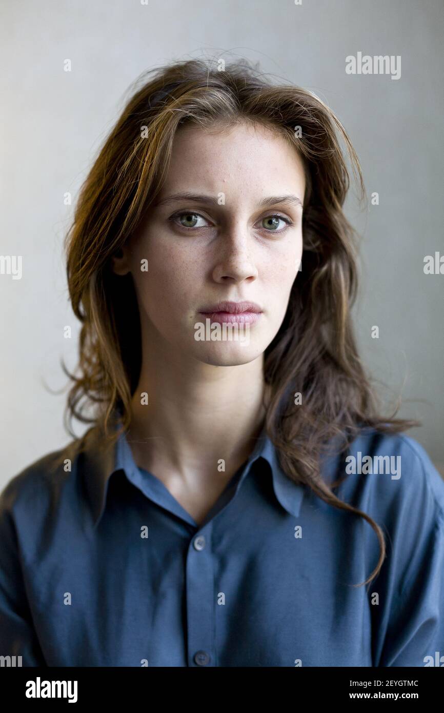 Portrait session with actress Marine Vacth for the movie 'Young ...