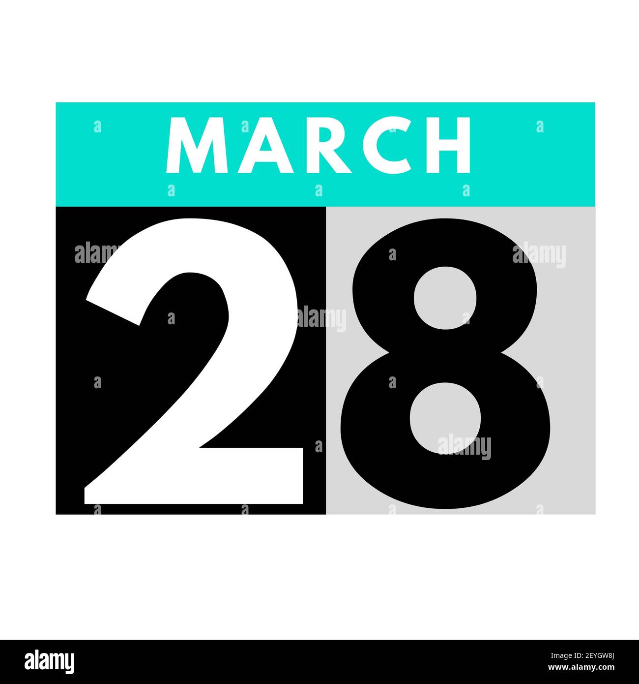 28 march icon hi-res stock photography and images - Alamy
