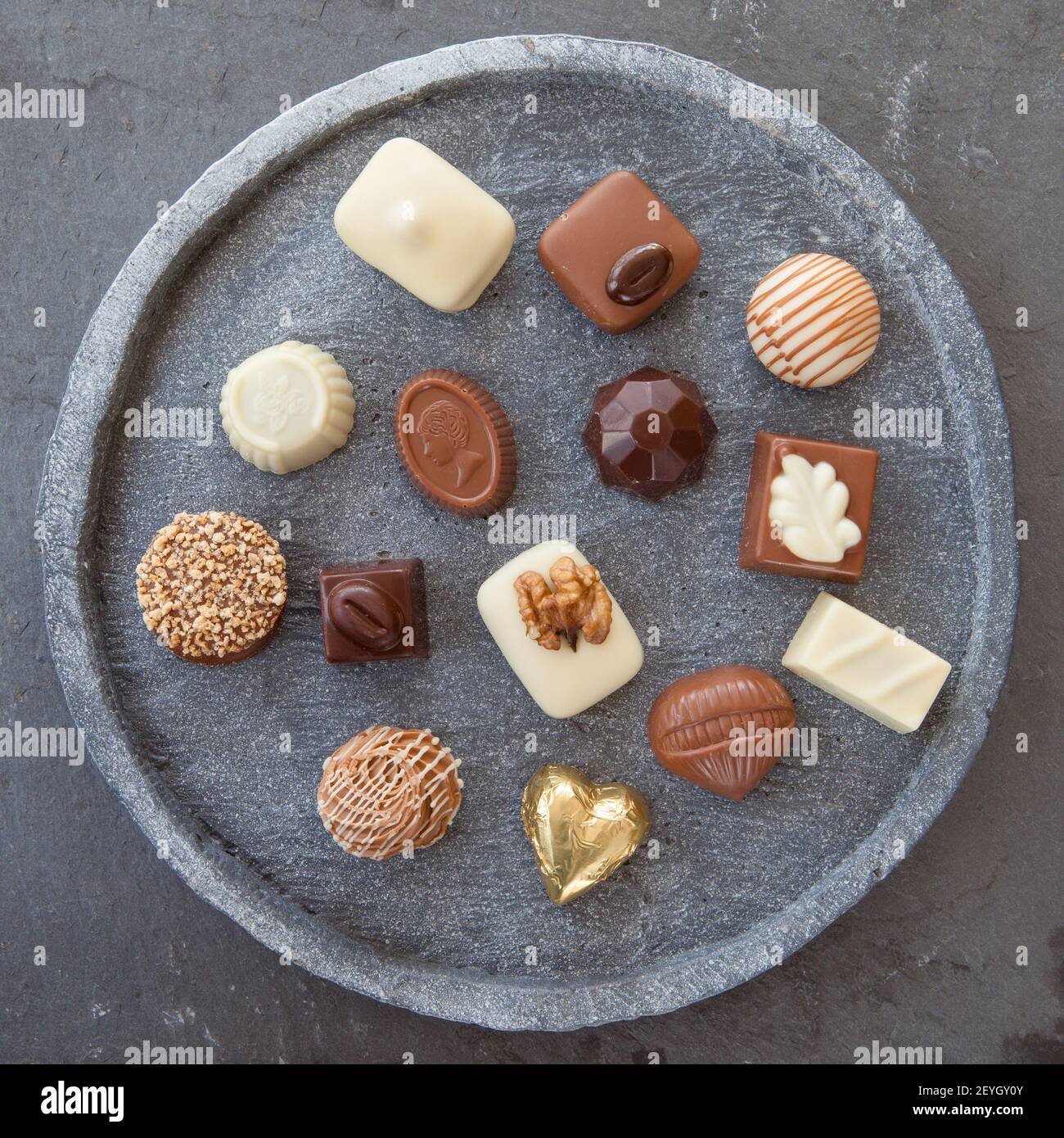 Different chocolates hi-res stock photography and images - Alamy