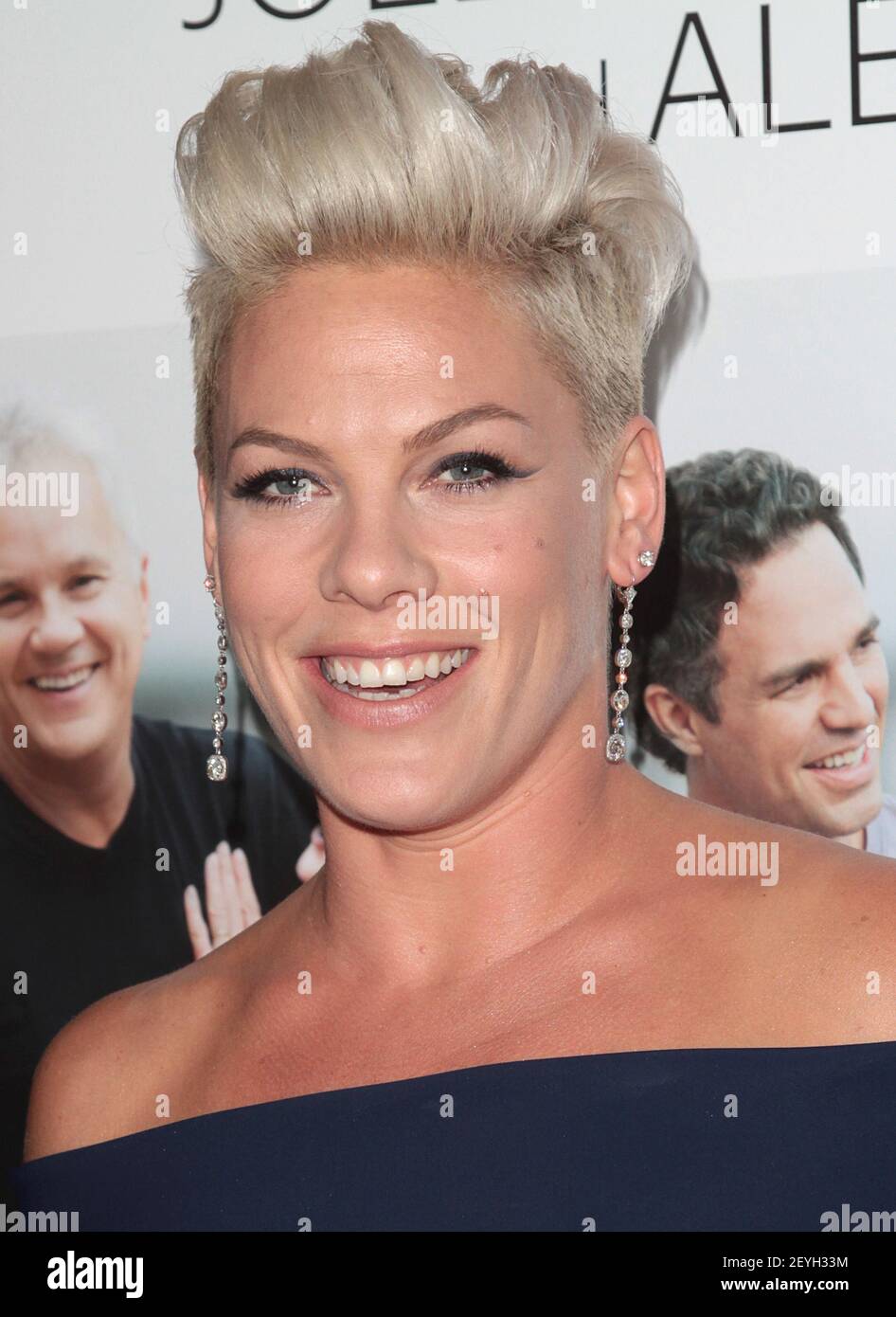 Alecia Moore attends The Los Angeles Premier of "Thanks For Sharing" at ...