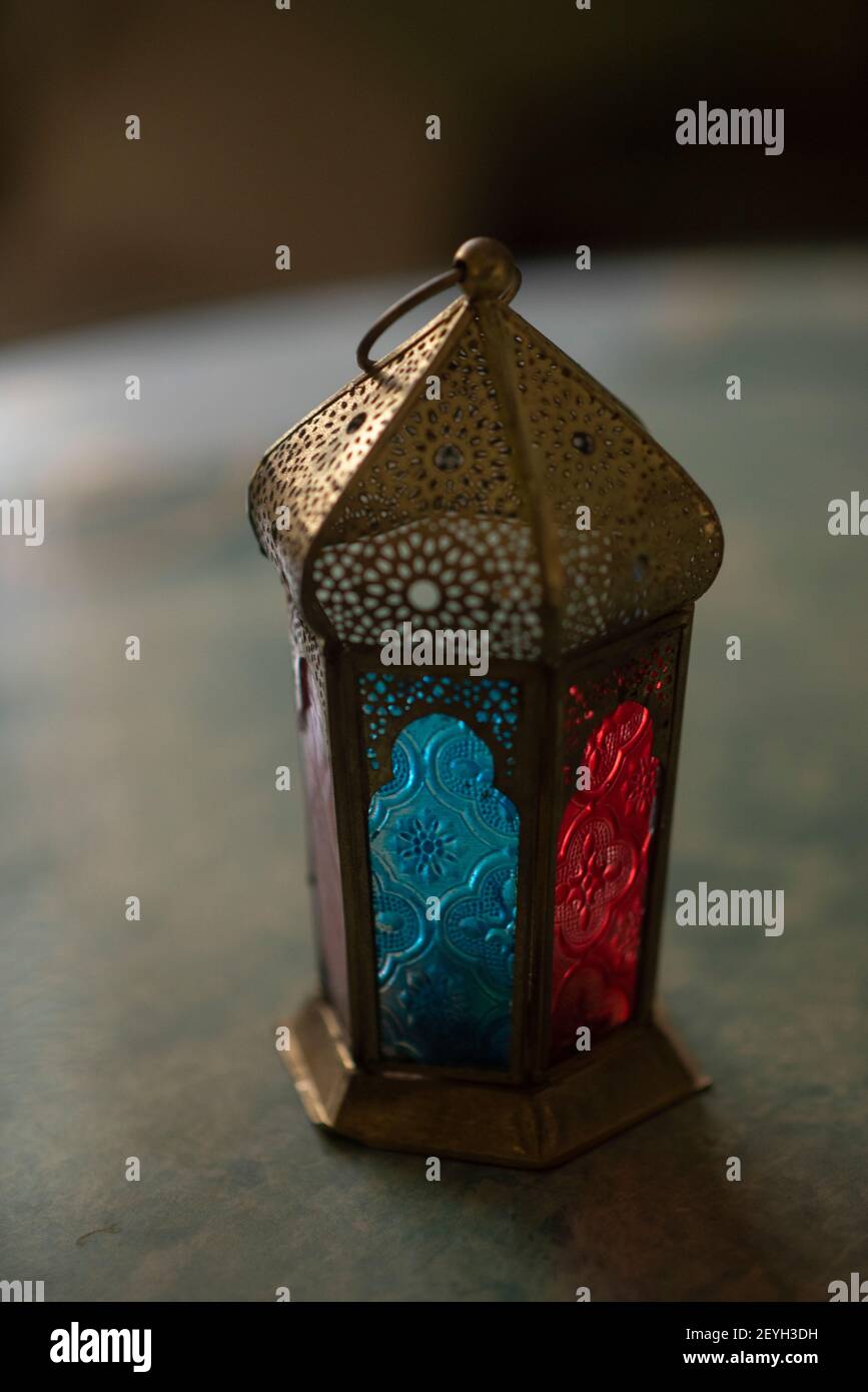 Arabian style lantern Stock Photo - Alamy