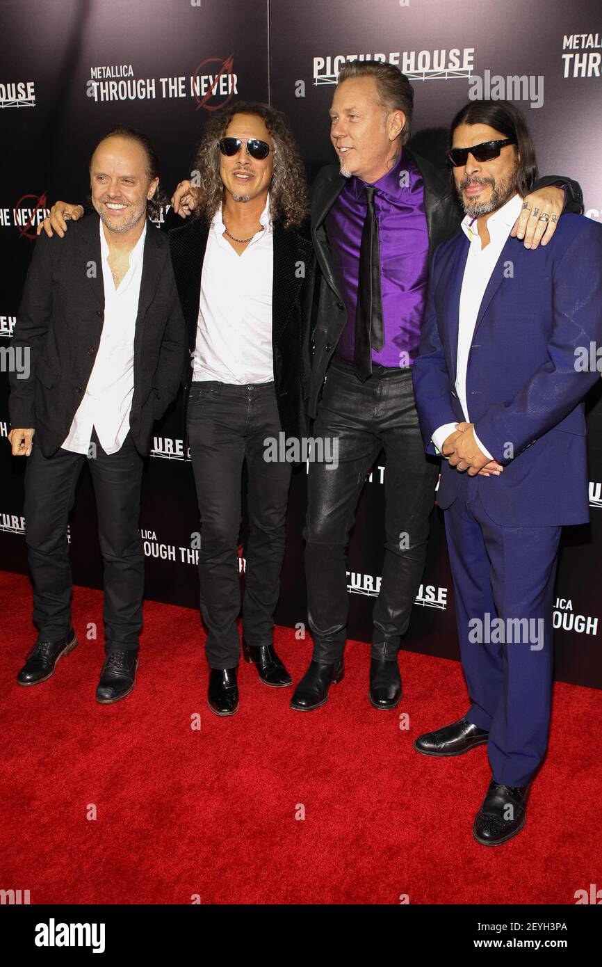 Lars Ulrich, Kirk Hammett, James Hetfield, Robert Trujillo - METALLICA ...