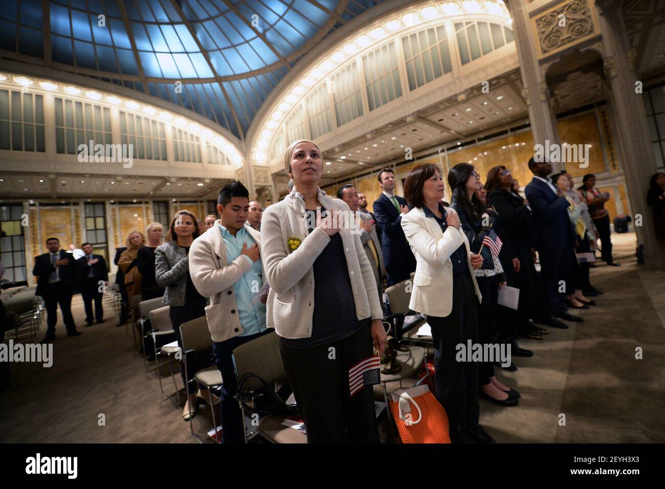 Nouran Aboelregal from Egypt takes oath of allegiance to the United ...