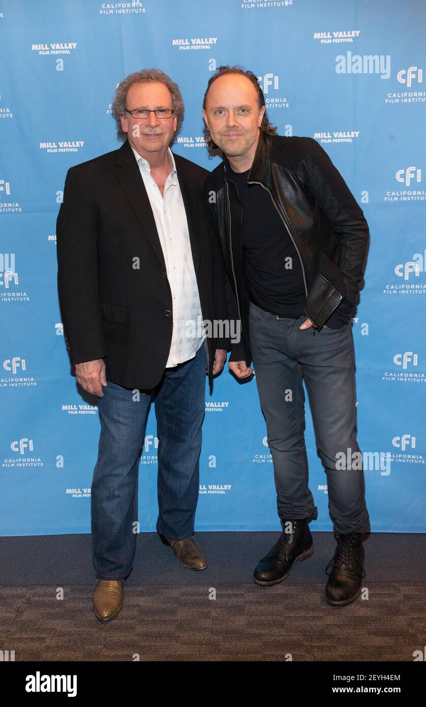 (L-R) Director of The Mill Valley Film Festival Mark Fishkin poses with ...