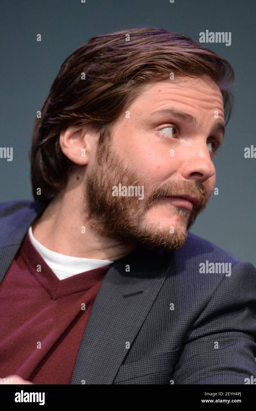 Actor Daniel Bruhl attends "Meet The Actors" at the Apple Store Soho ...