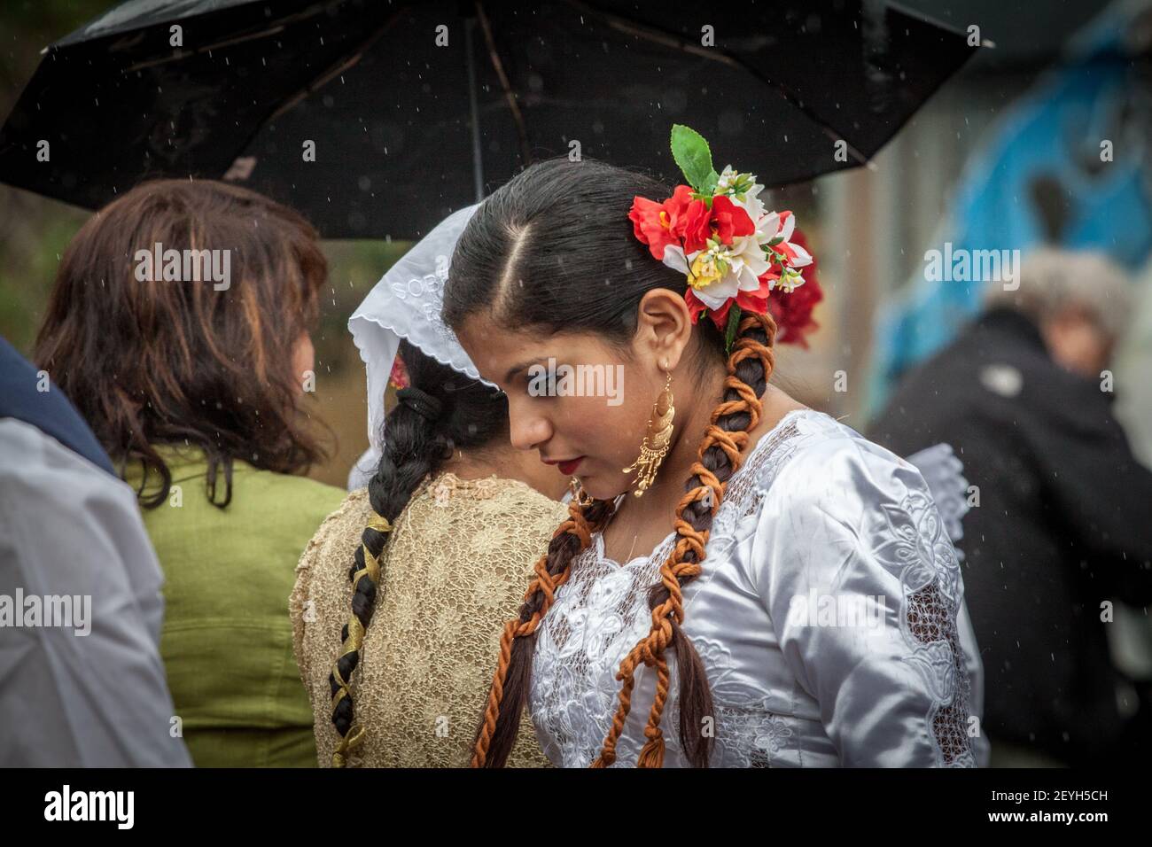 Gypsy festival in Rome Stock Photo - Alamy