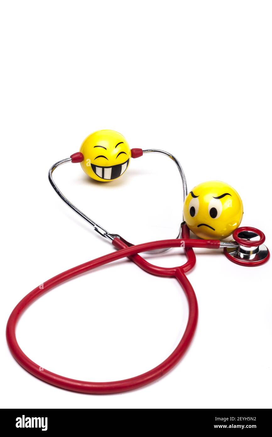Happy Smiling Stethoscope Stock Photo - Alamy