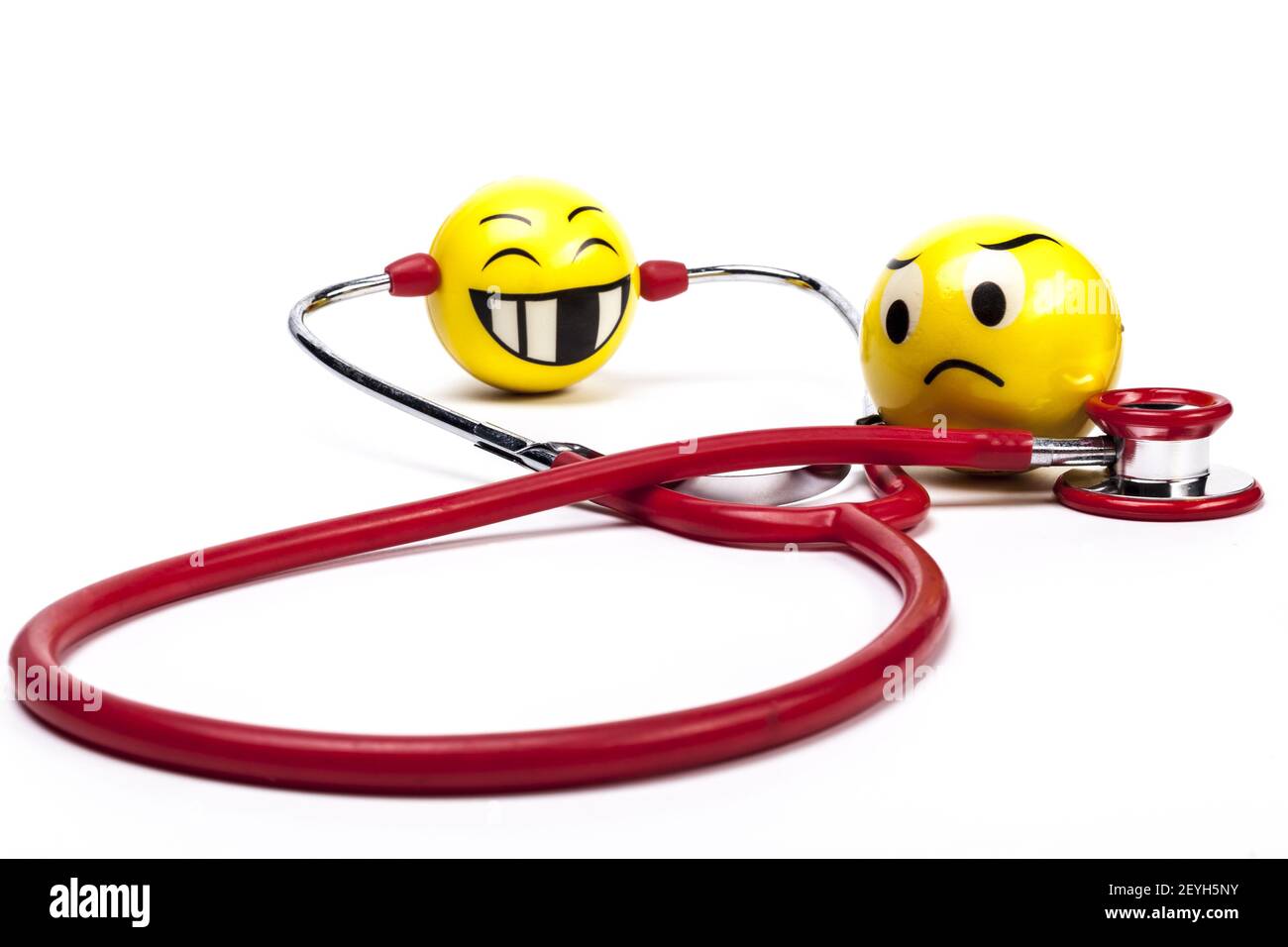 Real or fake smile test Cut Out Stock Images & Pictures - Alamy