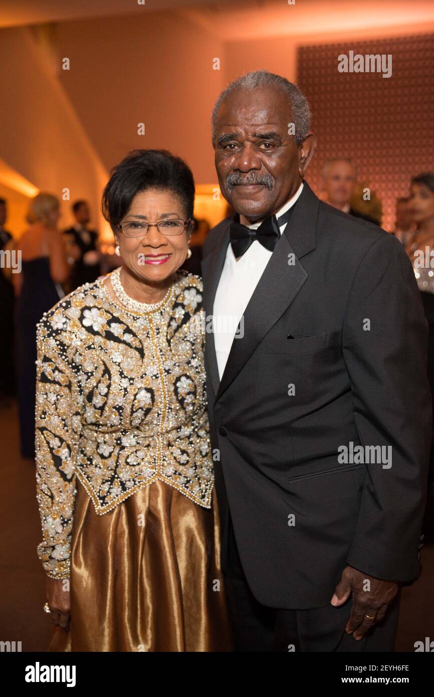 Belva Davis, William Moore attend The Art Of Bulgari event held at the ...