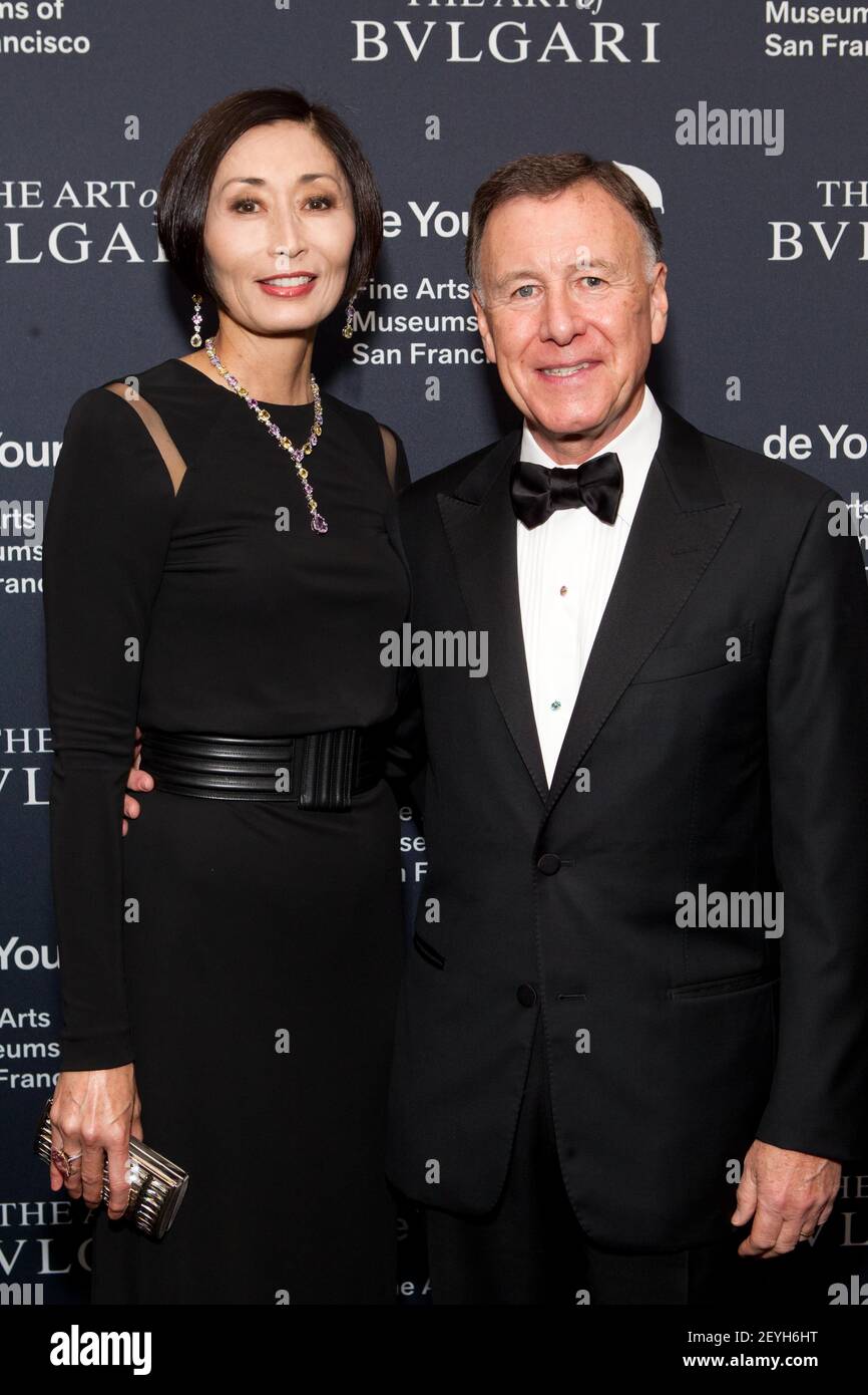 Yurie Pascarella, Carl Pascarella attend The Art Of Bulgari event held ...
