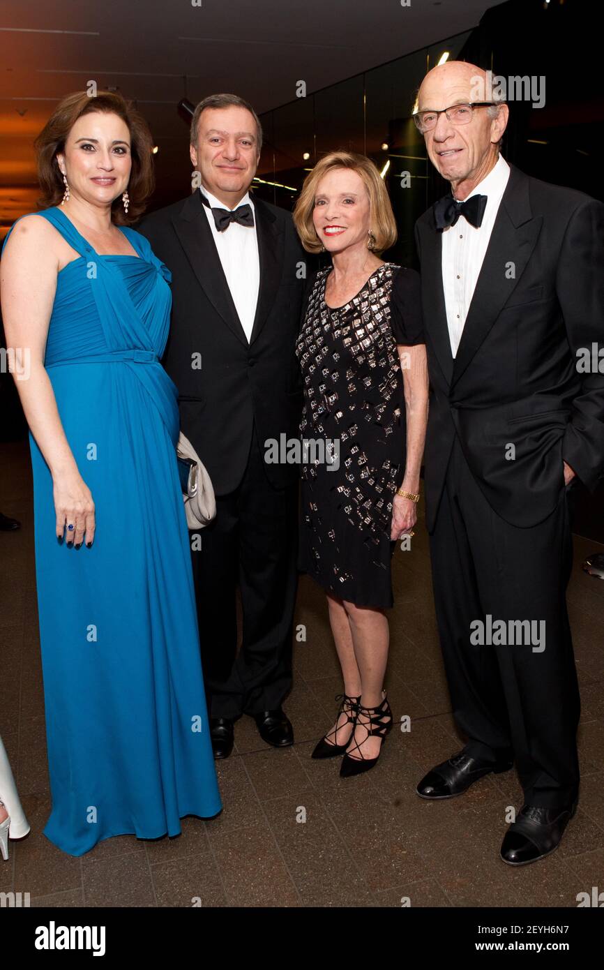 Dolly Chammas, George Chammas, Ann Fisher, Bob Fisher attend The Art Of ...