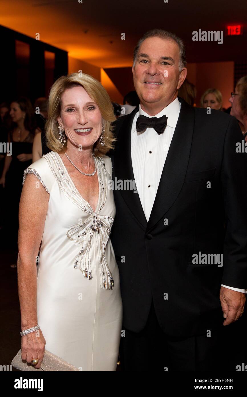 Lorna Meyer Calas, Dennis Calas attend The Art Of Bulgari event held at ...