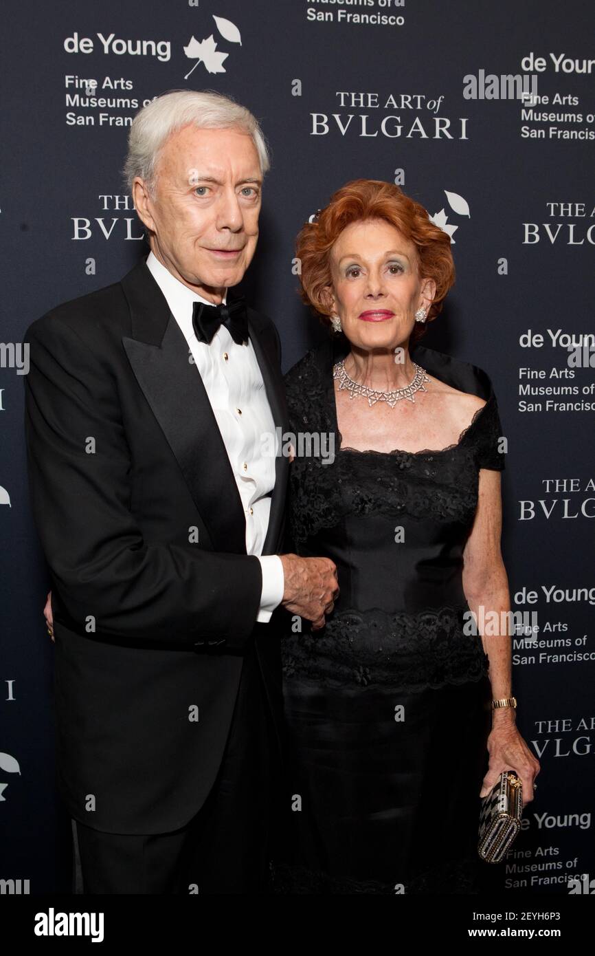 Robert Girard, Phoebe Cowles attend The Art Of Bulgari event held at ...