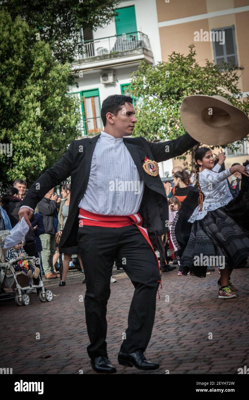 Gypsy festival in Rome Stock Photo - Alamy