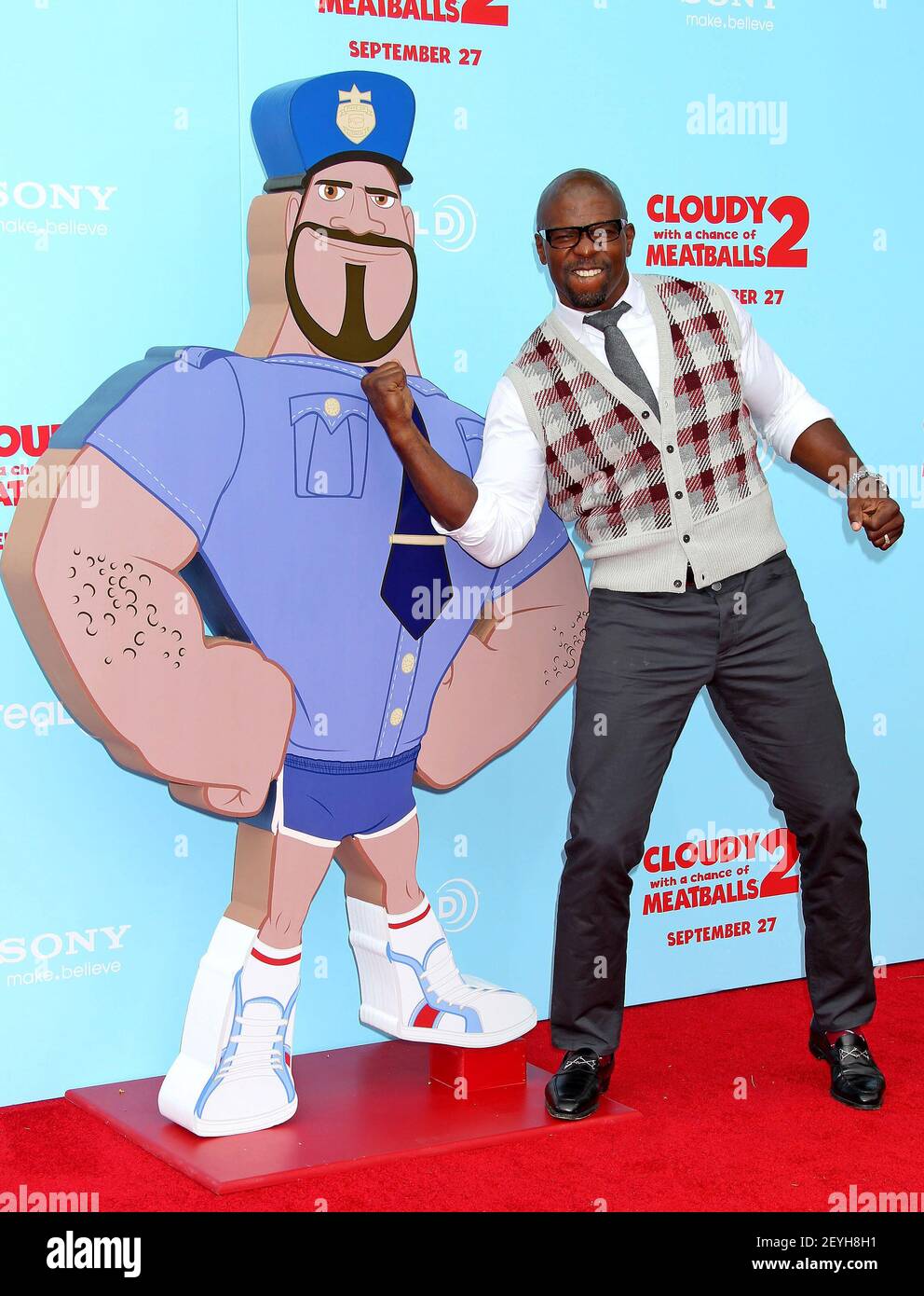 21 September 2013 - Westwood, California - Terry Crews. "Cloudy With A ...