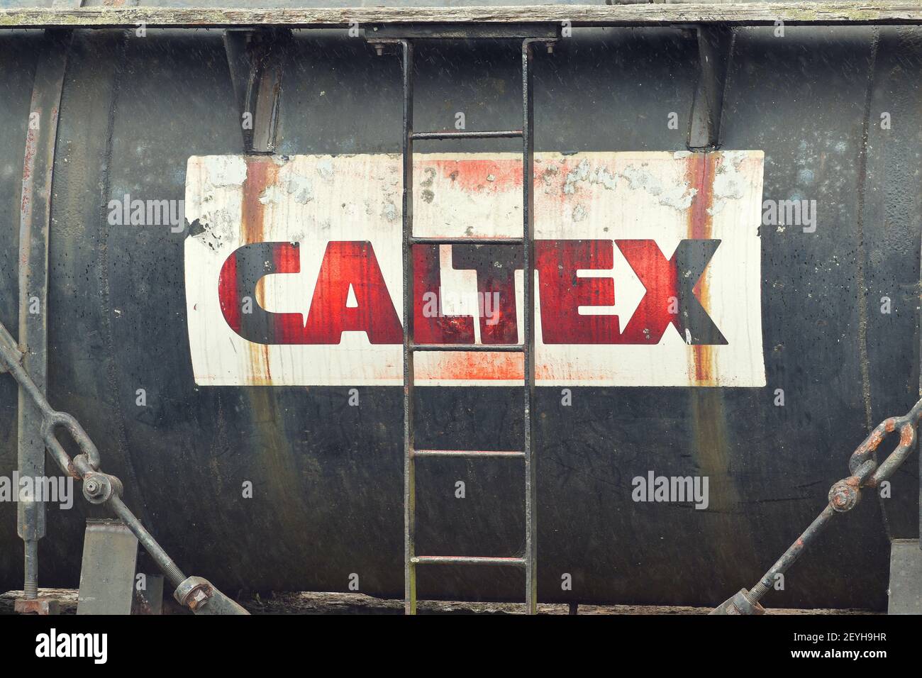 Old caltex sign hi-res stock photography and images - Alamy
