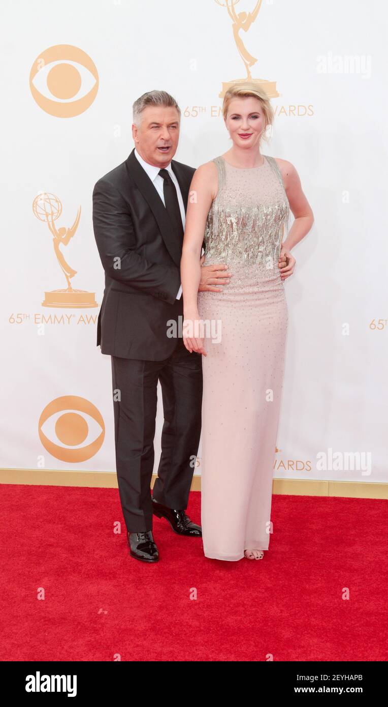 Alec Baldwin and his daughter Ireland Baldwin attend the 65th Emmy ...