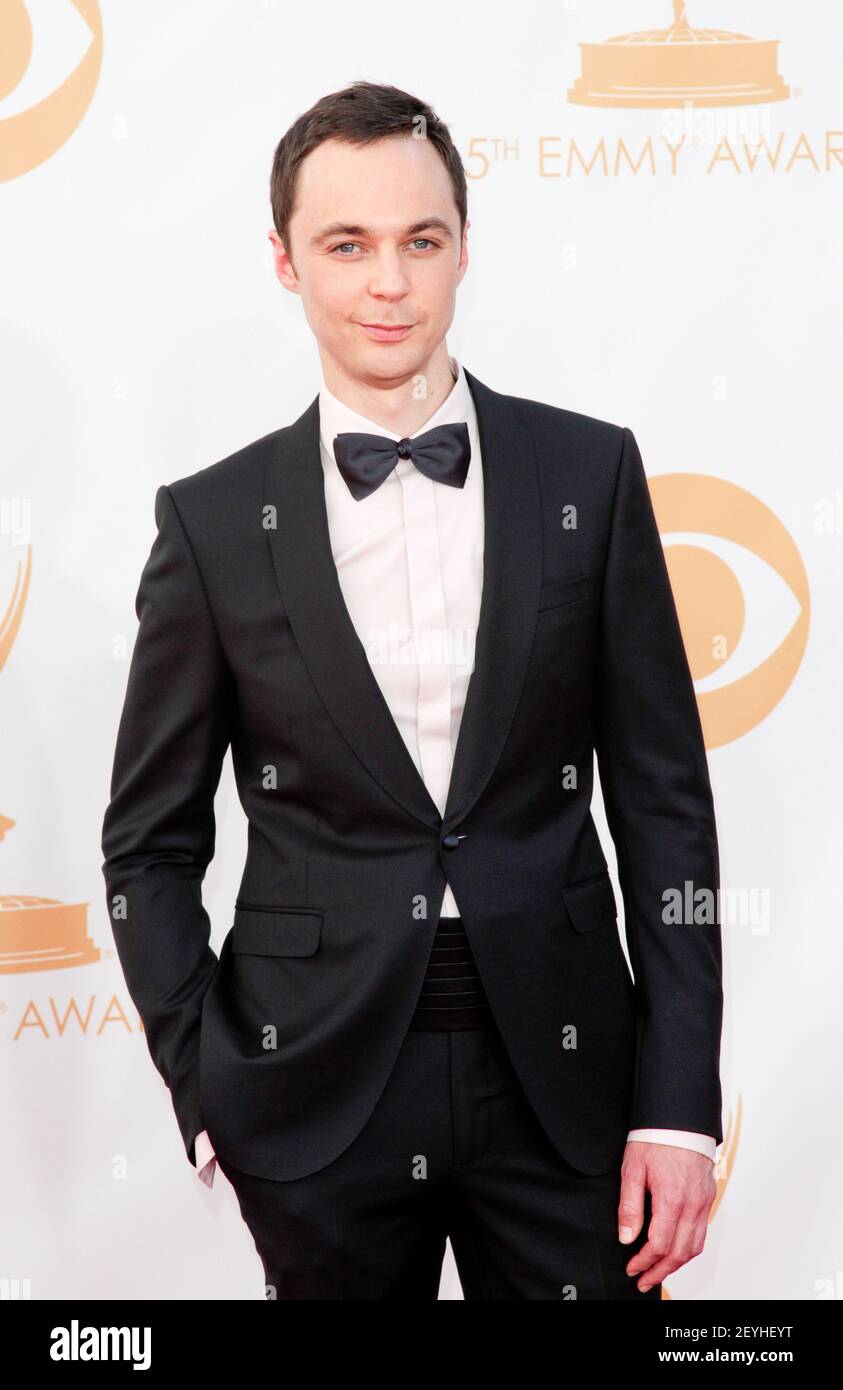Actor Jim Parsons attends the 65th Emmy Awards held at the Nokia ...