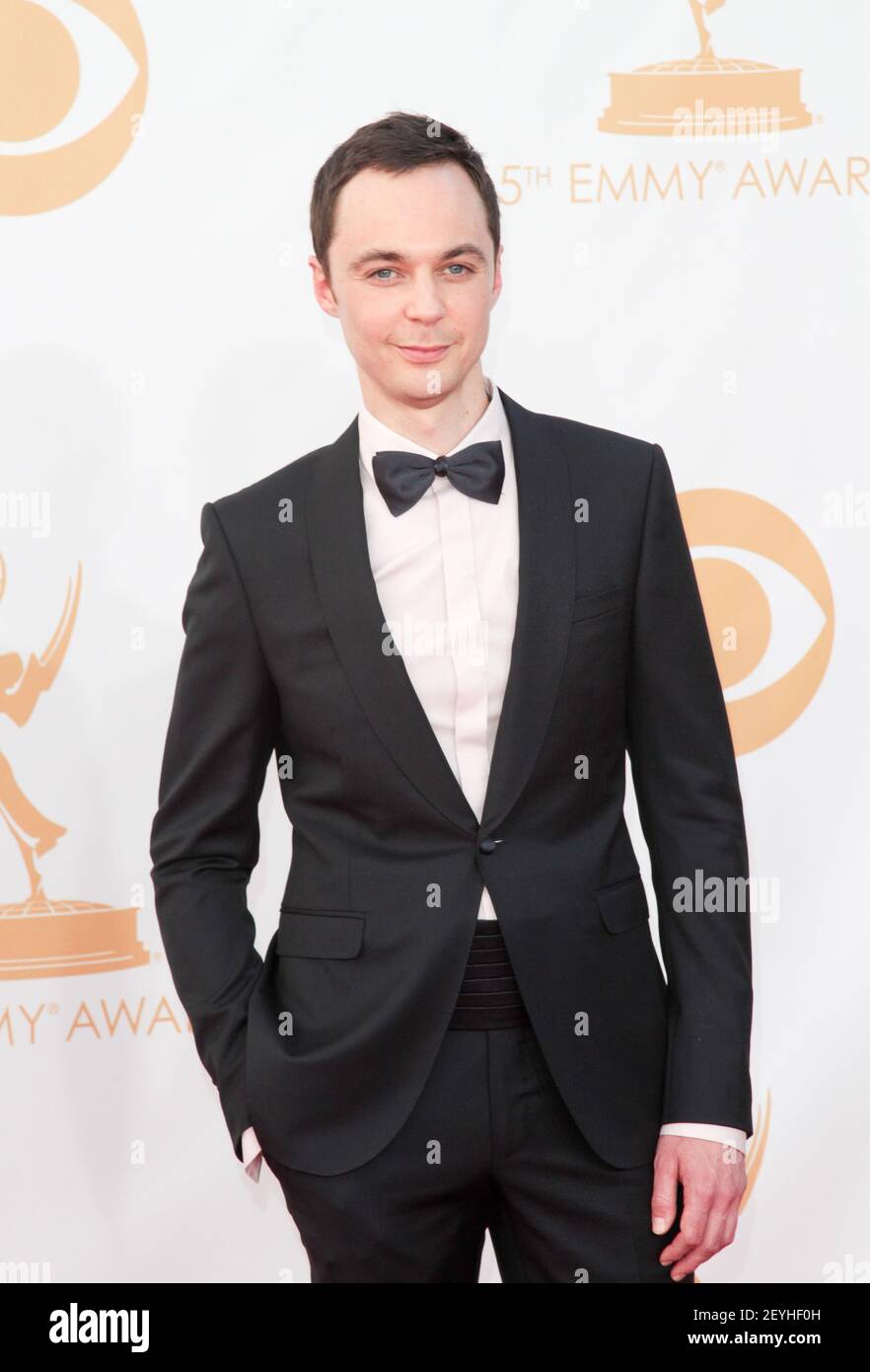 Actor Jim Parsons attends the 65th Emmy Awards held at the Nokia ...