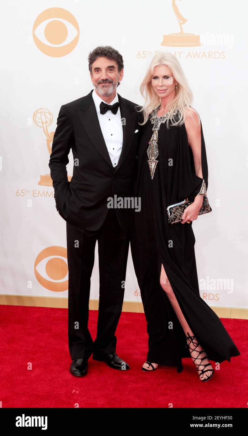 TV Show Creator Chuck Lorrie and his wife attend the 65th Emmy Awards ...