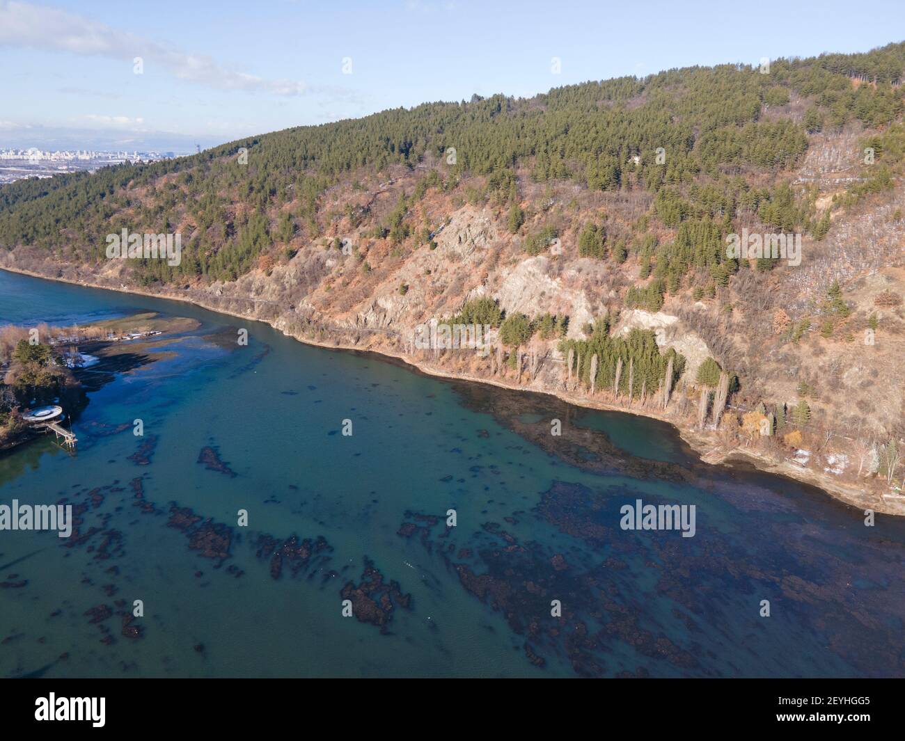 Aerial winter view pancharevo hi-res stock photography and images - Alamy