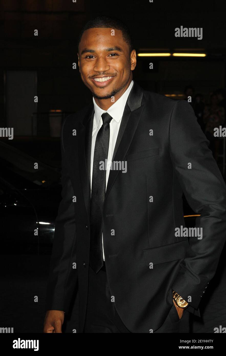 25 September 2013 - Los Angeles, California - Trey Songz. Premiere Of ...