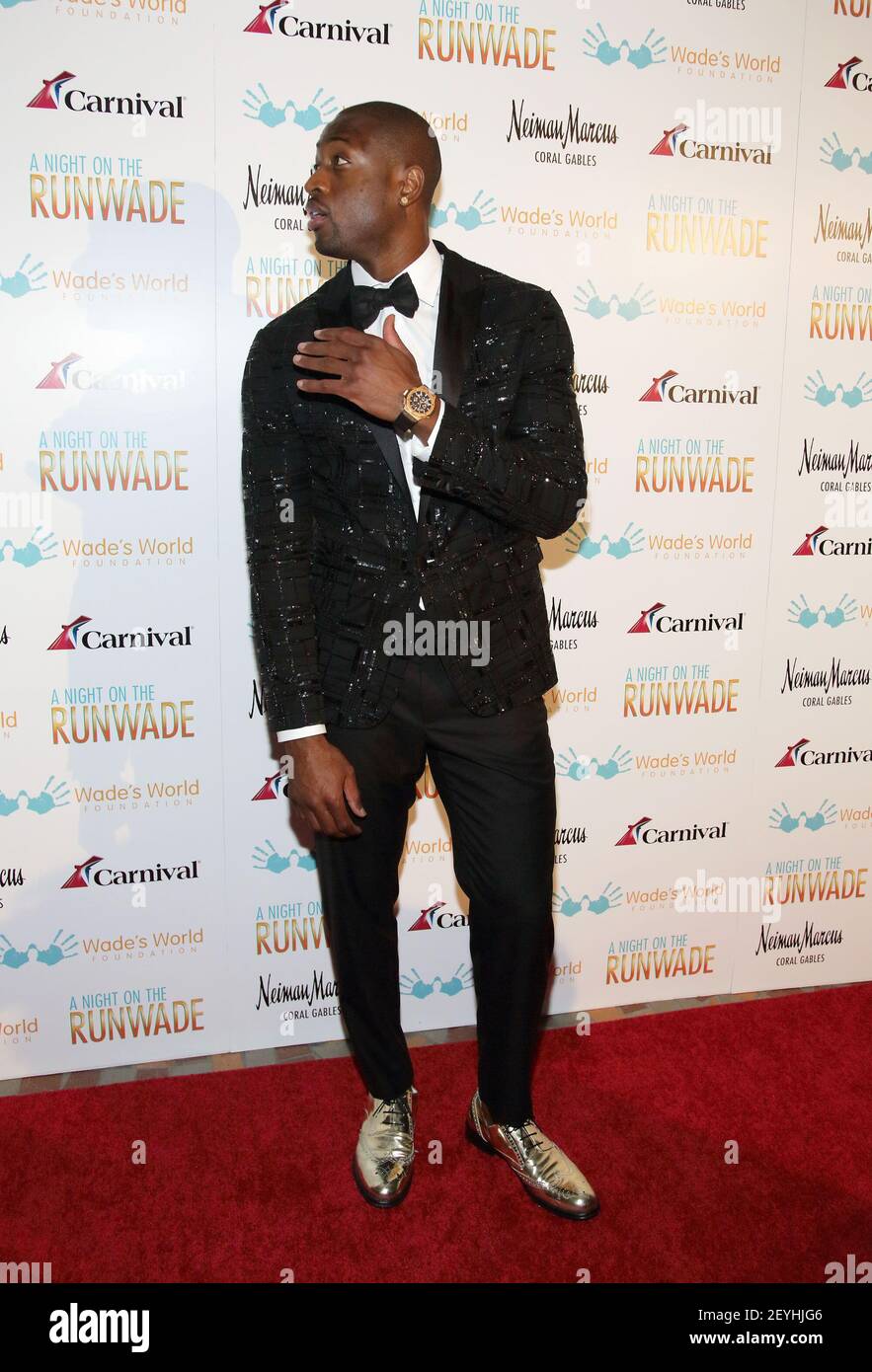 Dwyane Wade attend Dwyane Wades A Night On The Runwade To Benefit Wade ...