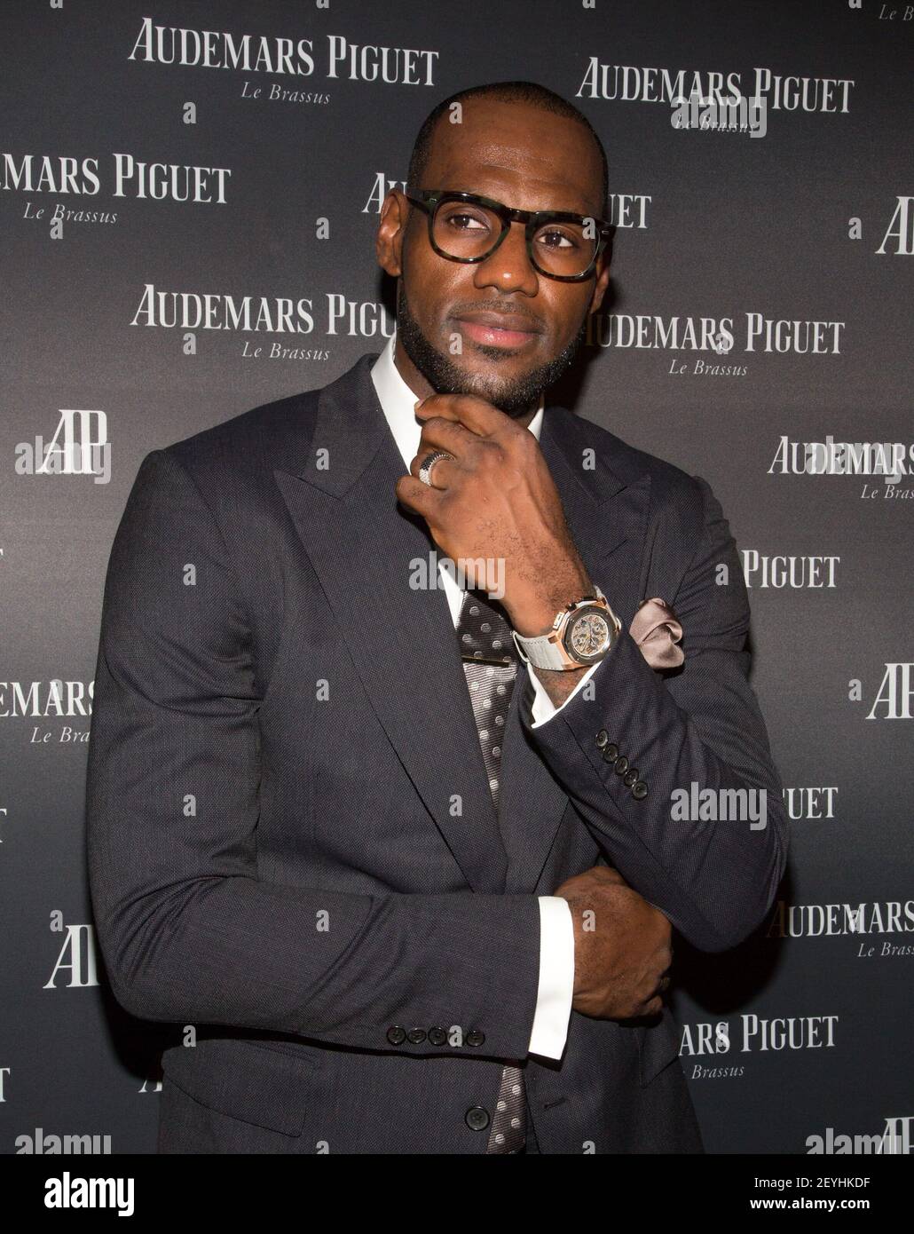 Lebron James attends The Launch Of Lebron James New Audemars Piguet ...