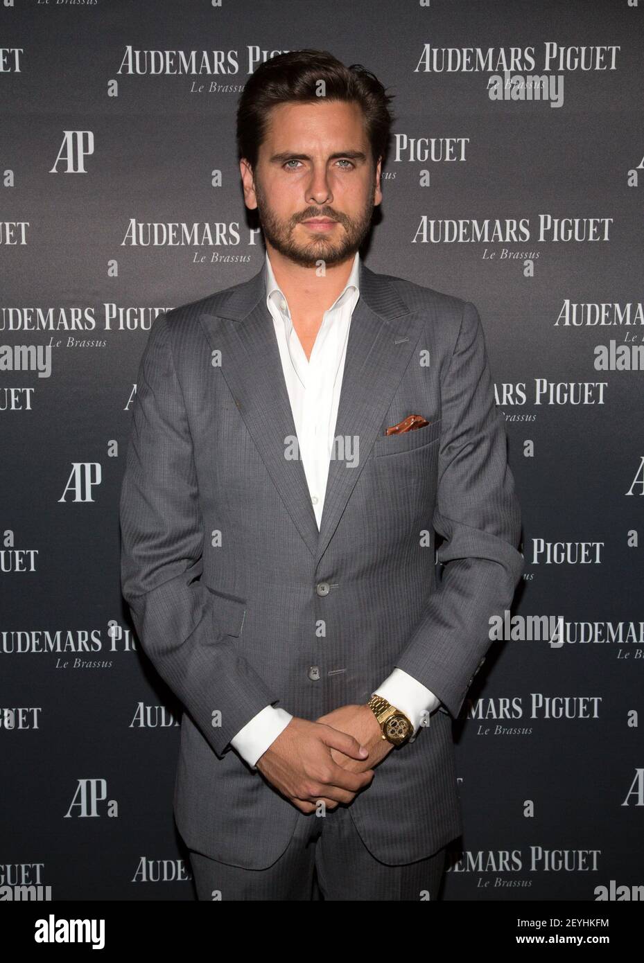 Scott Disick Grey Suit
