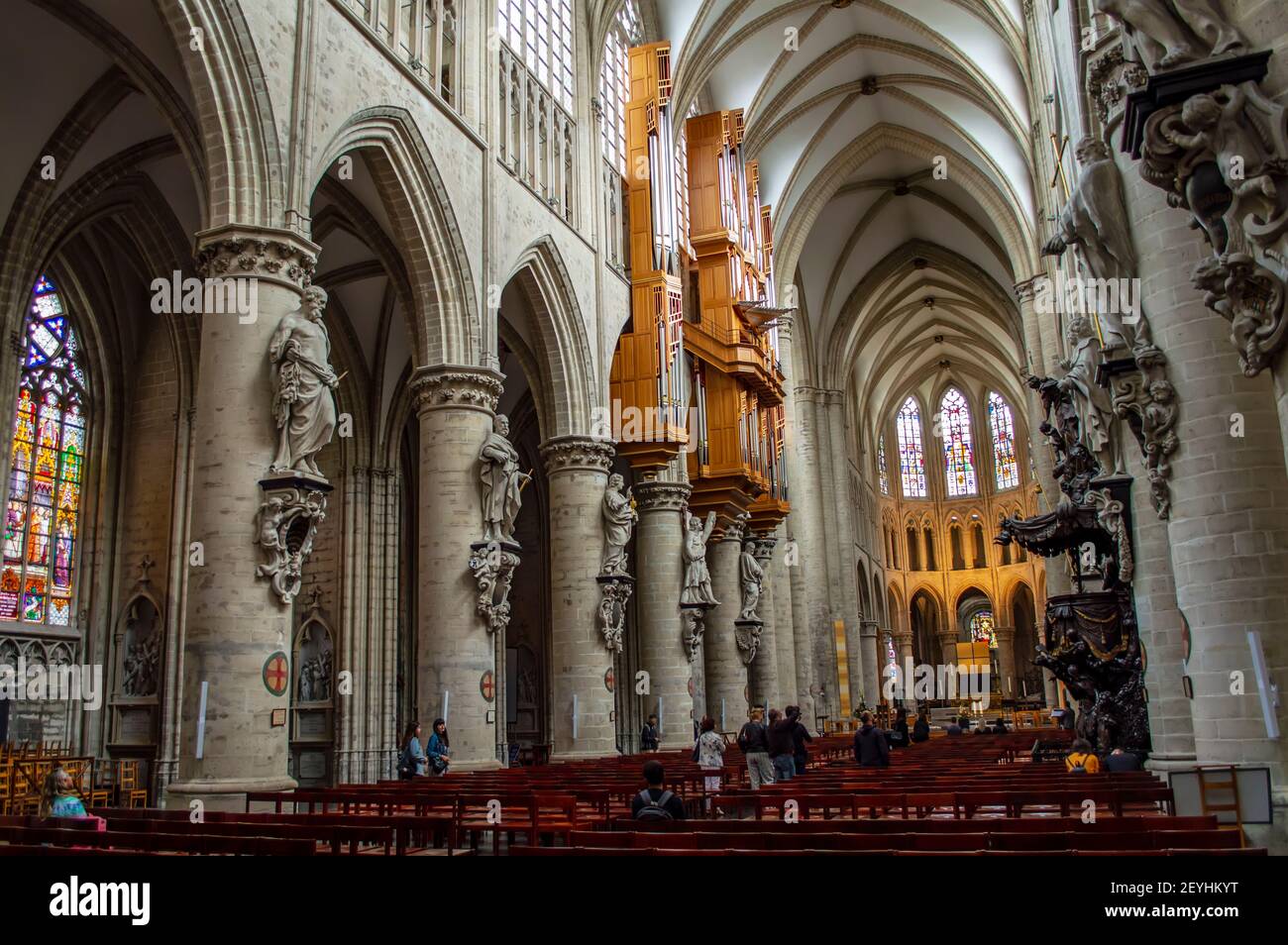 Medieval architecture in brussels hi-res stock photography and images ...