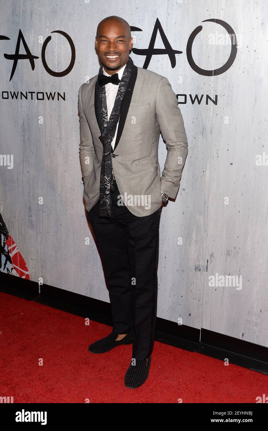 Tyson Beckford attends the opening of TAO New York Downtown in New York ...