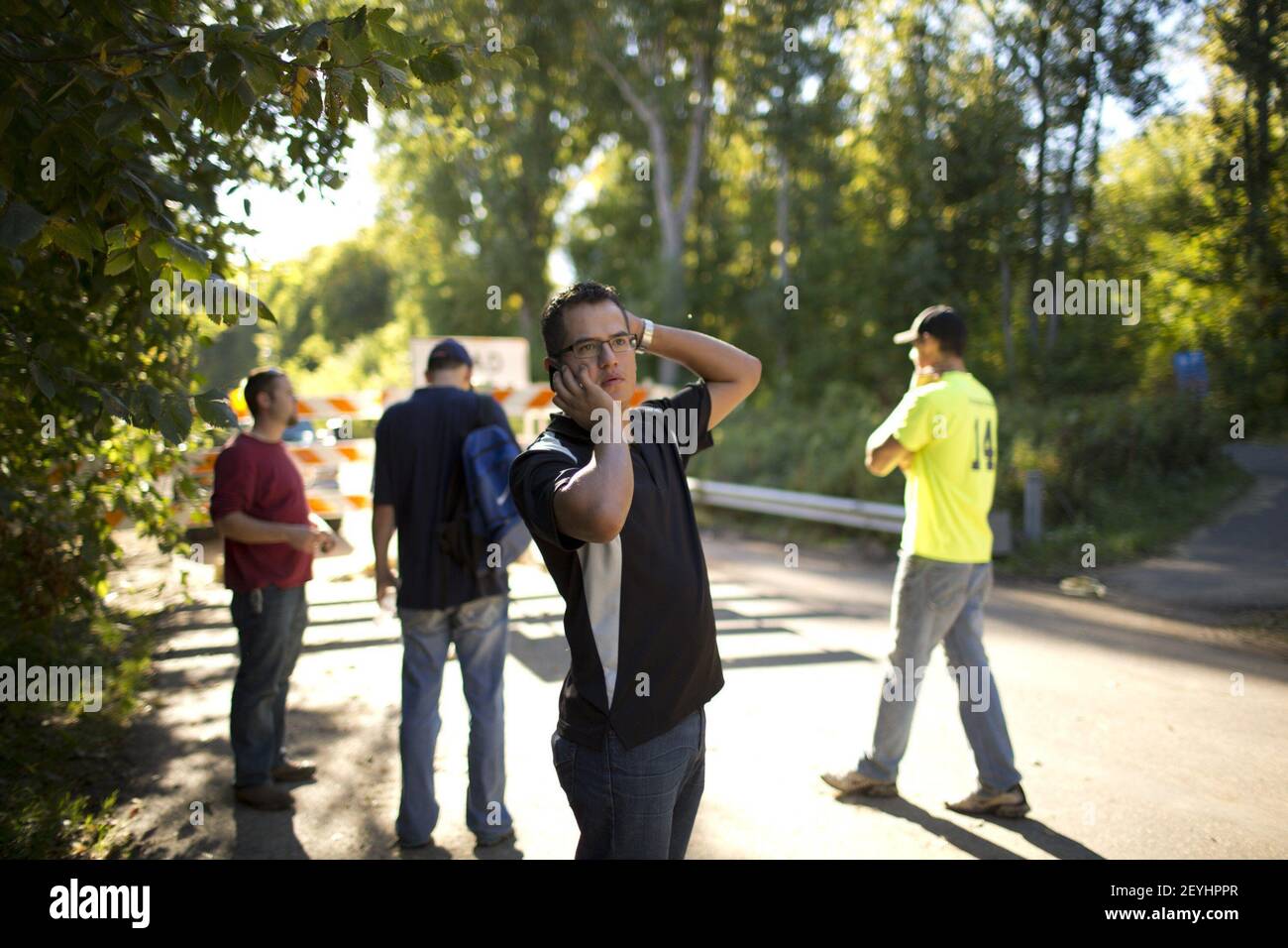 Volunteers, responding to a Facebook appeal, search for the body of ...