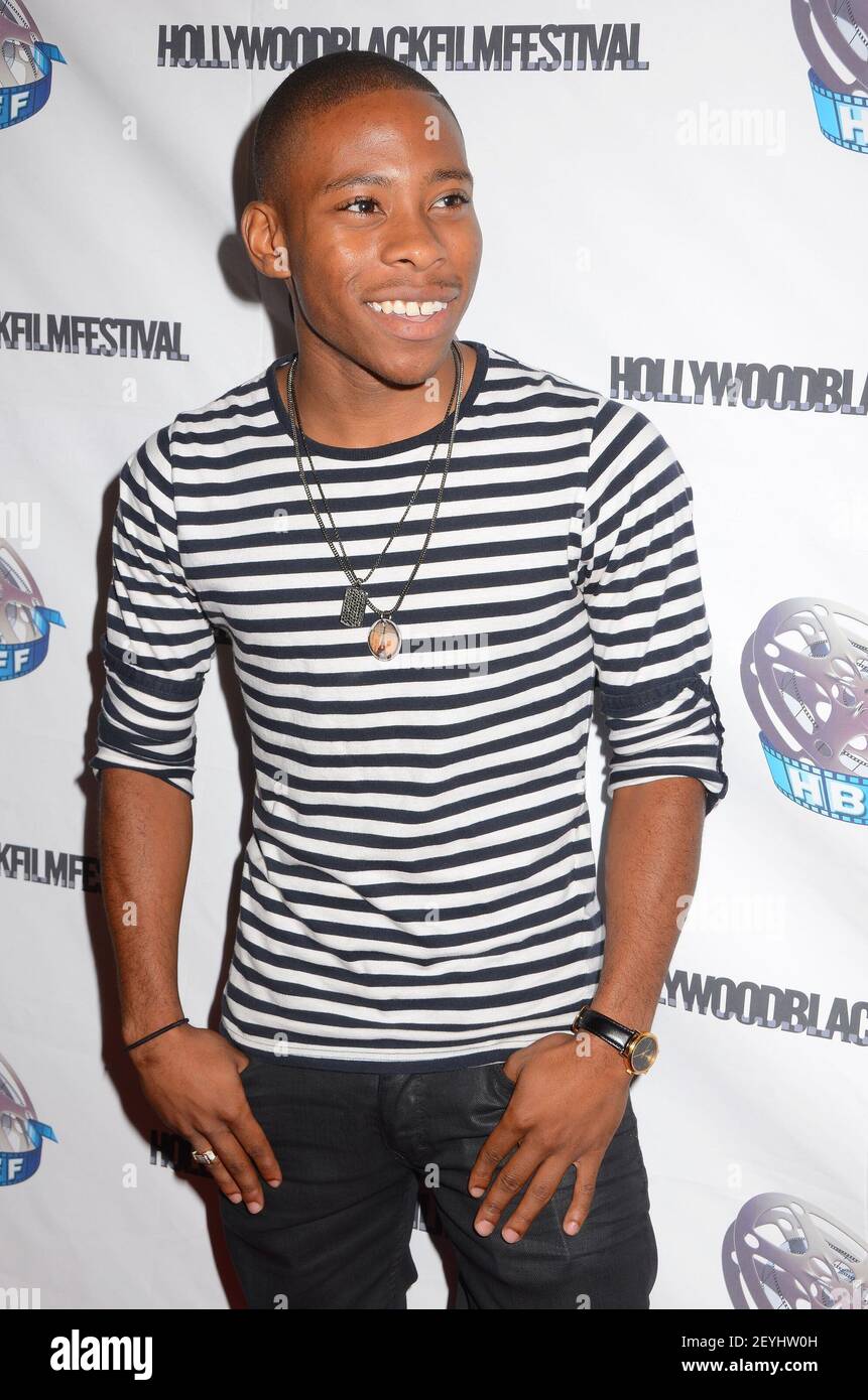 02 October 2013 - Hollywood, California - Carlon Jeffery. Arrivals for ...