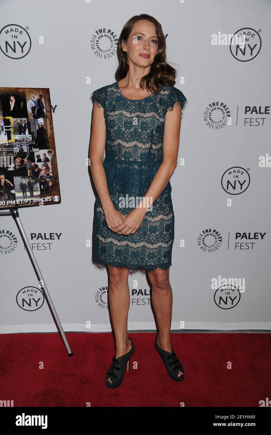 Amy Acker attends the Paleyfest Made in New York Person of Interest Q&A ...