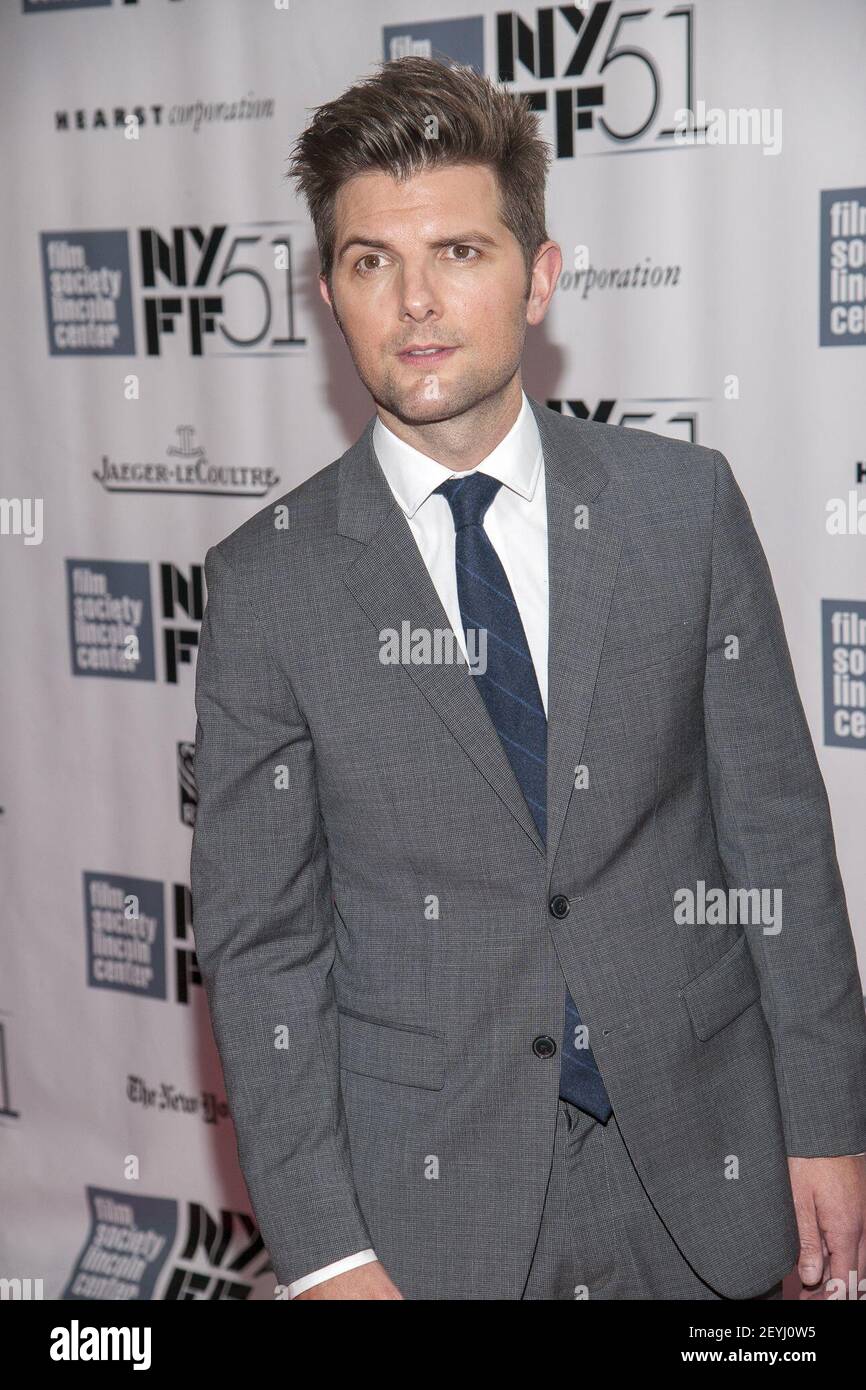 Adam Scott attends the 51st New York Film Festival's Gala "The Secret ...
