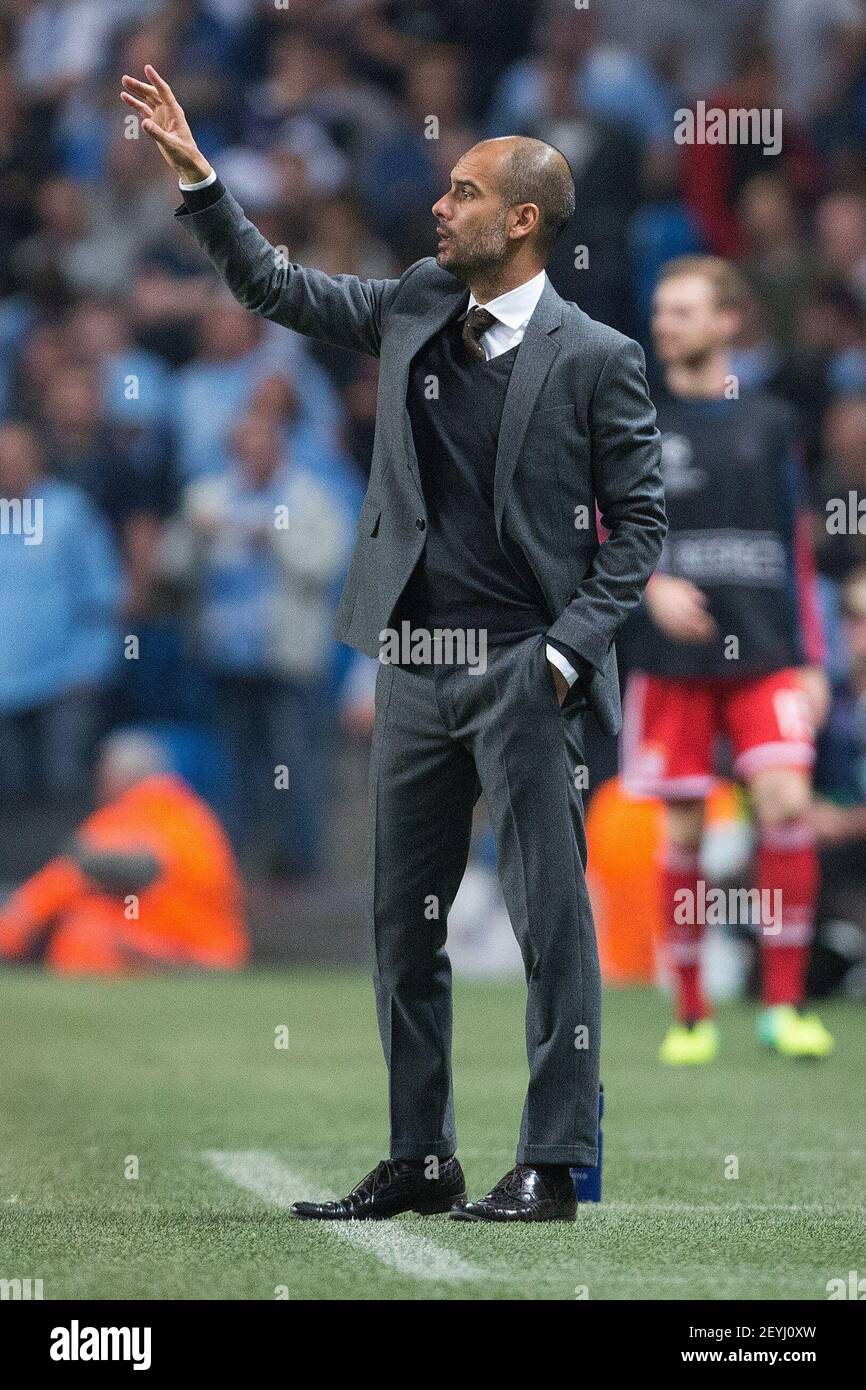 Oct. 2, 2013 - Manchester, United Kingdom - Pep Guardiola, Munich ...
