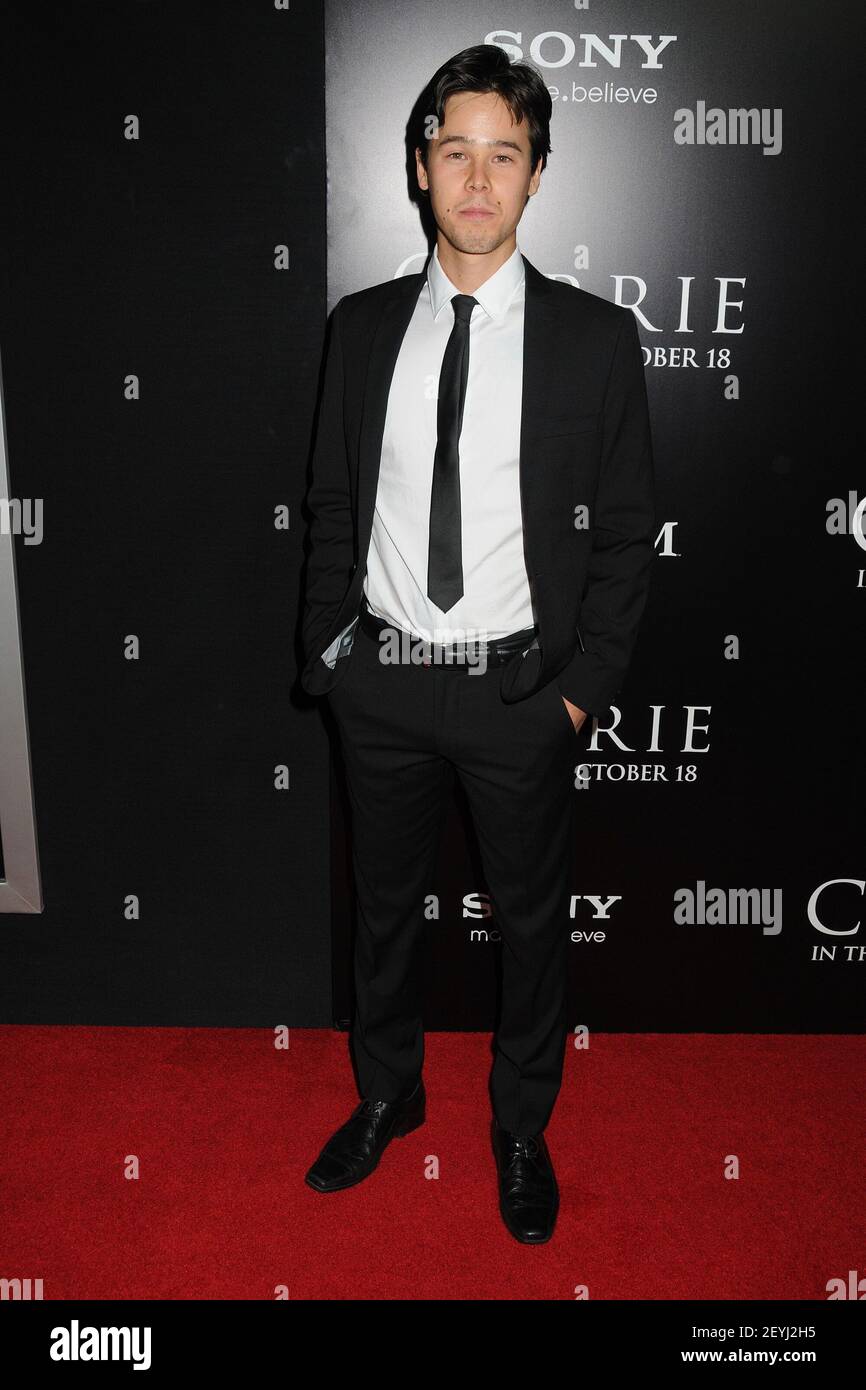 7 October 2013 - Hollywood, California - Philip Nozuka. "Carrie" Los ...