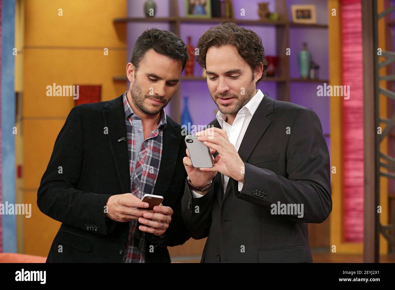Actors Juan Pablo Raba and Manolo Cardona attends Univision's ...