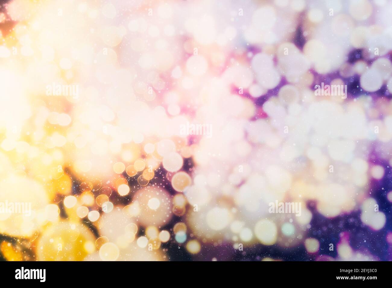 Christmas festive background. Blurred Christmas background, festive ...